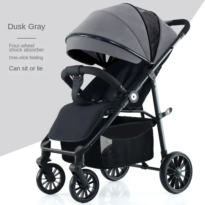 Two-way-Seat-Baby-Stroller-Newborn-Baby-Rocking-Chair-High-Landscape ...