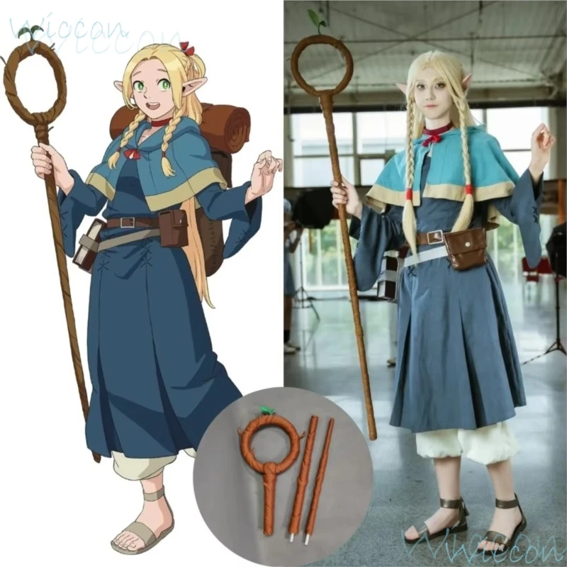 Marcille Donato Cosplay Costume Delicious in Dungeon Food Marushiru ...