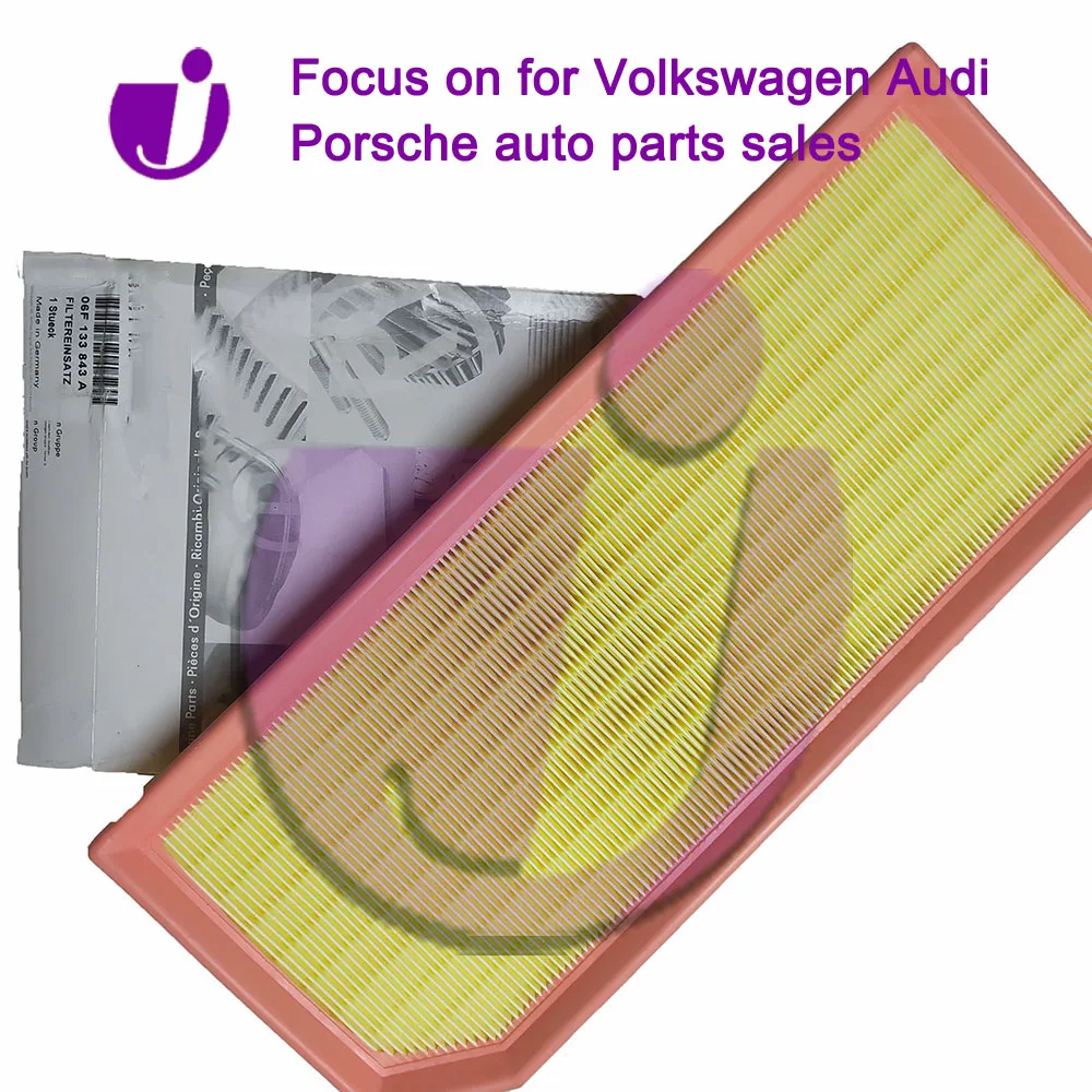 OE 06F133843A 06F133843B High Quality Engine Air Filter For VW Audi ...