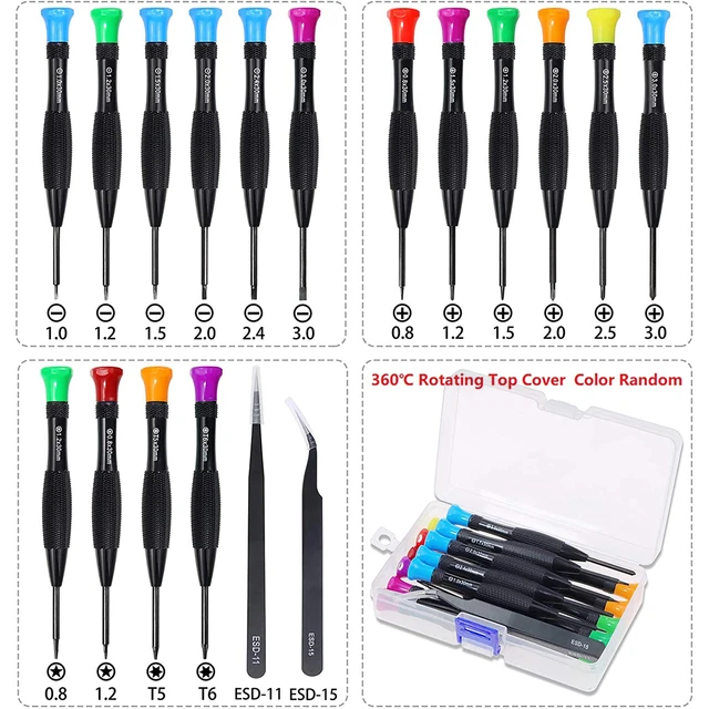 Magnetic Screwdriver Set Mini Multi-Function Magnetic Precision ...