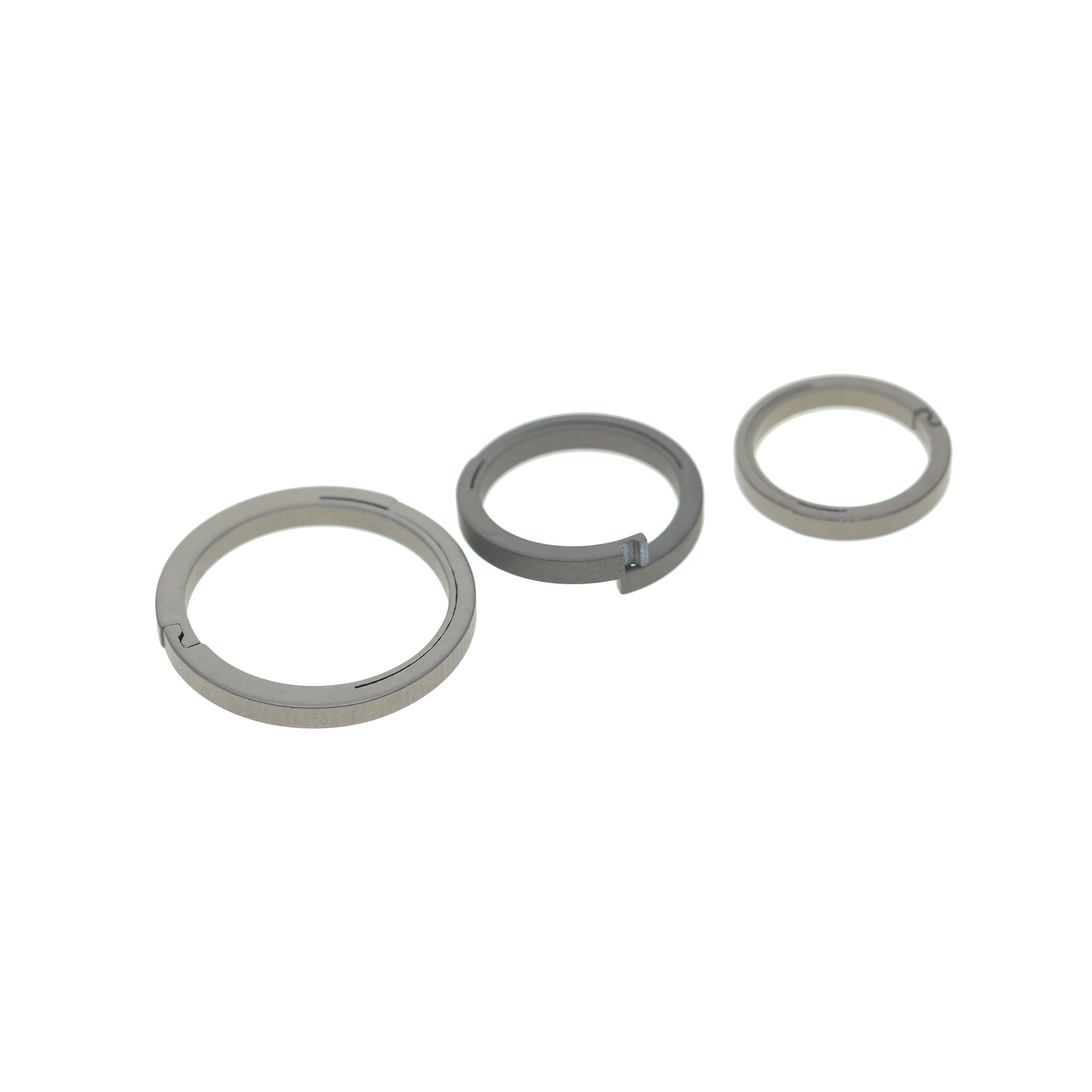 22mm-26mm-32mm-3-sizes-TC4-Ti-keychain-Solid-titanium-round-circle ...