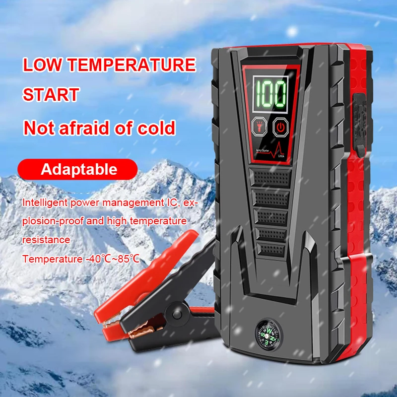 Emergency Jump Starter For Cars Starter 12v Diesel Gas Dual-start ...