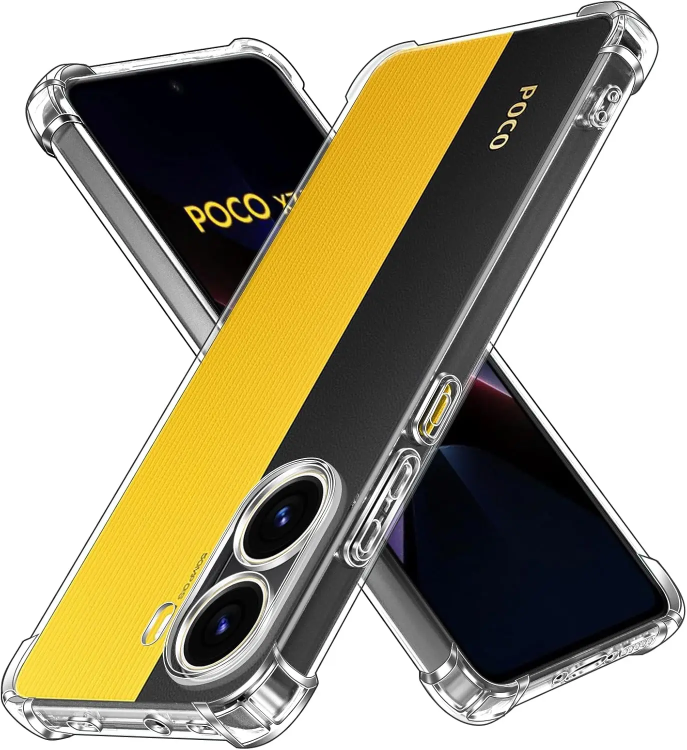 Four-Corners Shockproof TPU Case for Xiaomi Poco X7 Pro 5G Protective ...