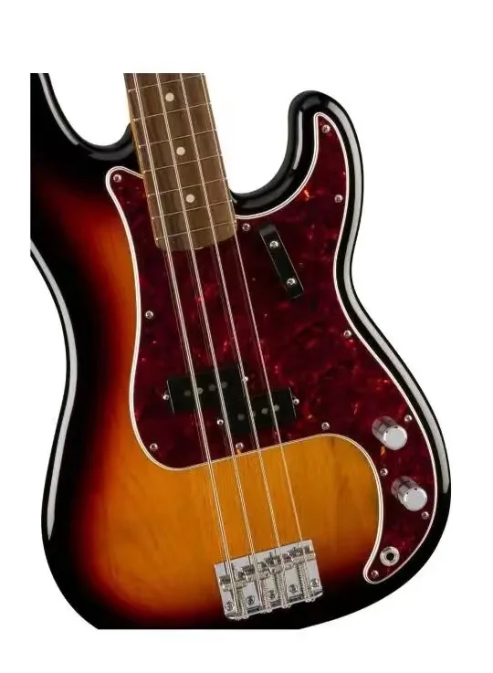 Custom-4-string-bass-electric-guitar-sunset-color-body-Chrome-plated ...