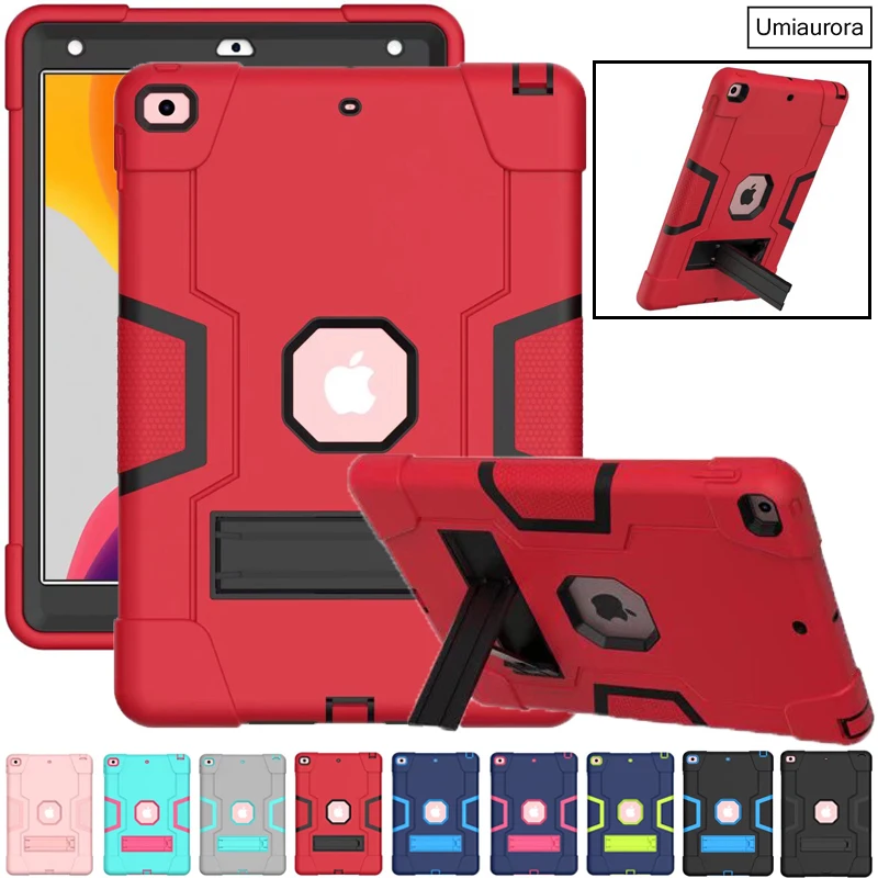 Durable Kids Silicone PC Armor Stand Tablet Case – Shockproof ...