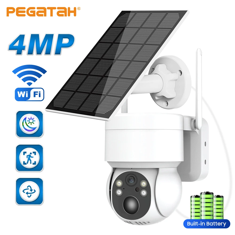 Solar-PTZ-Camera-Wifi-Outdoor-1080P-PIR-Human-Detection-Wireless ...