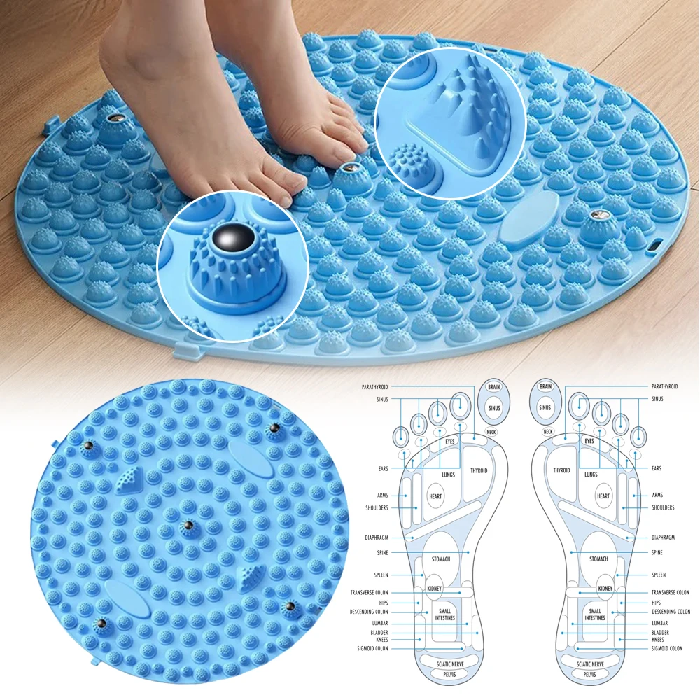 Finger-Pressure-Board-Foot-Massage-Pad-Magnetic-Toe-Pressure-Plate ...