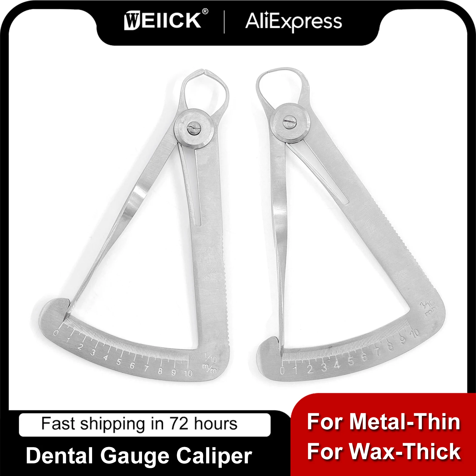 Dental-Gauge-Caliper-Dental-Caliper-for-Metal-Wax-Dental-Lab-Stainless ...