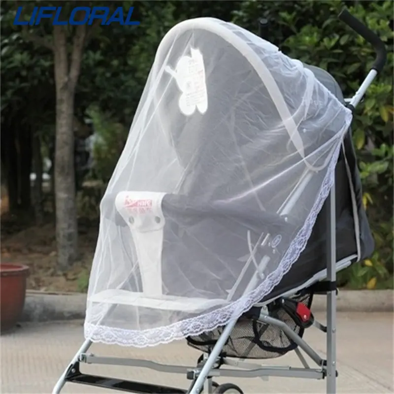Mosquito-Net-Baby-Stroller-Pushchair-Cart-Insect-Shield-Net-Mesh-Safe ...