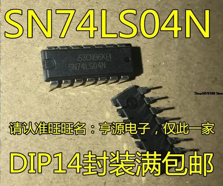 10pieces SN74LS04N HD74LS04P 74LS04 DIP 14|Car Switches & Relays ...