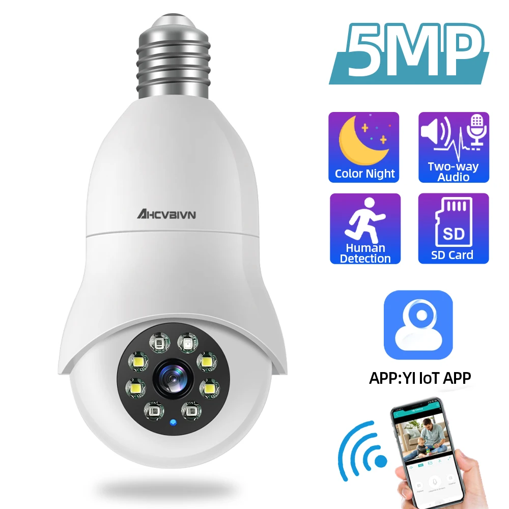 HD Yiiot APP PTZ IP Camera Wireless AI Human CCTV Security Surveillance ...