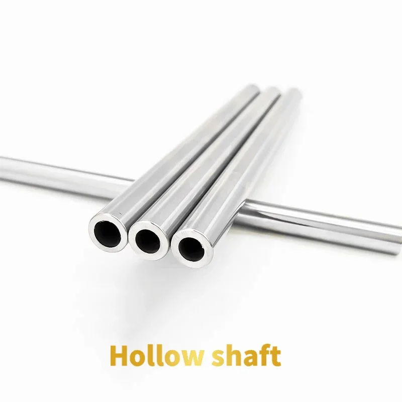 2PCS-OD10mm-12mm-16mm-20mm-25mm-Hollow-Linear-Shaft-Chrome-Plated-Hard ...