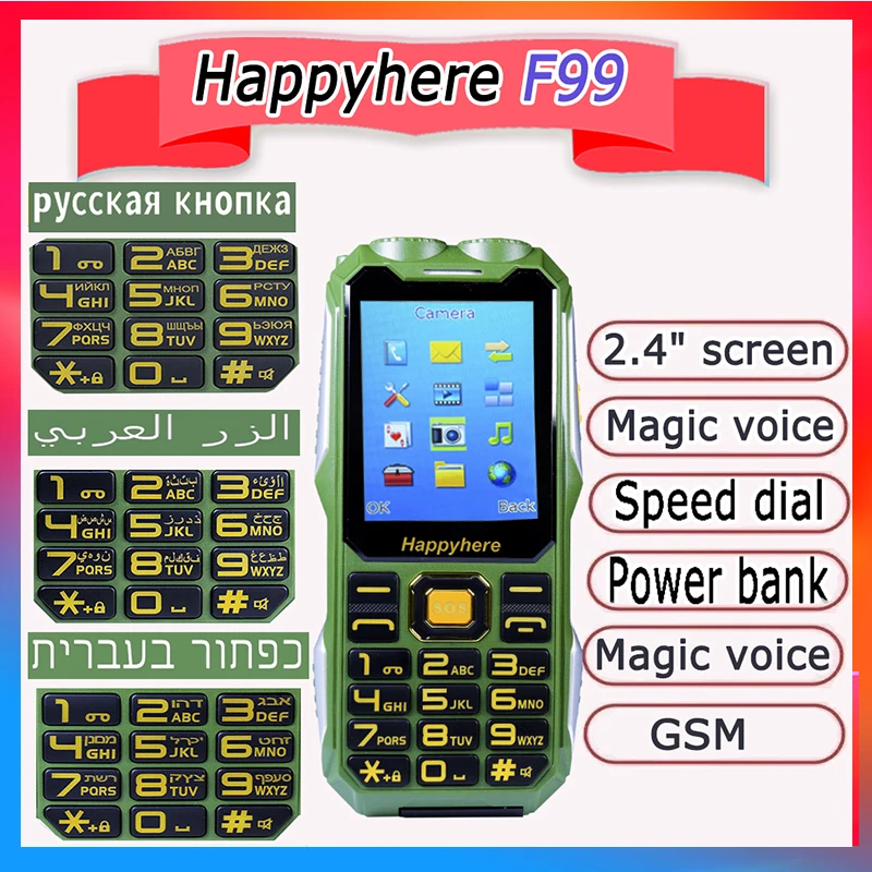 Happyhere-F99-Power-Bank-Mobile-Phones-Unlocked-FM-Torch-Cheap ...