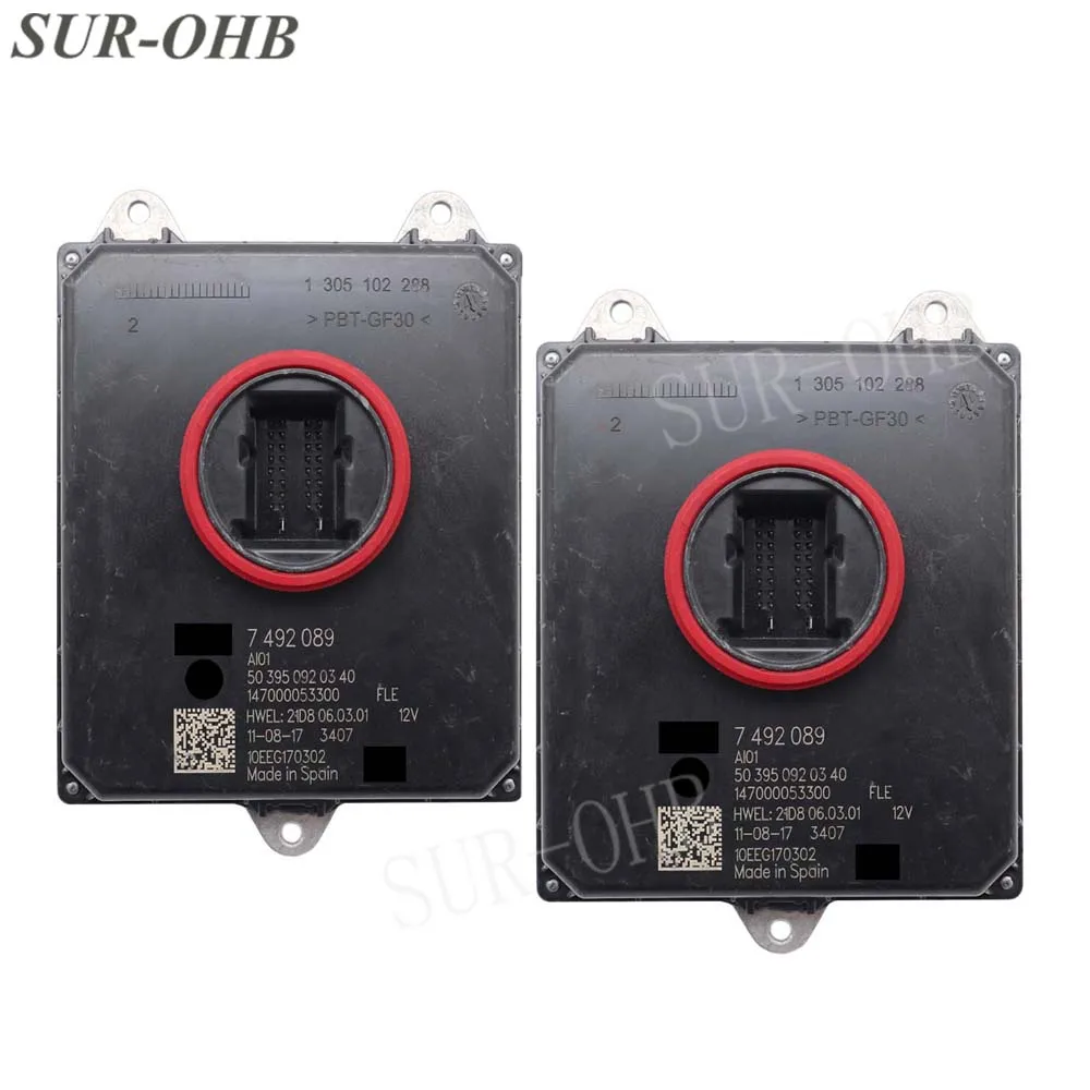 Insert Computer Ballast ECU 7492089 for BMW Control Unit 63117492089 ...