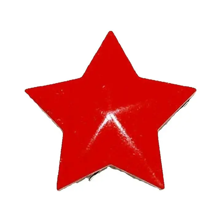 . ORIGINAL CHINESE ARMY PLA CAP BADGE RED STAR MILITARY GIFT ...