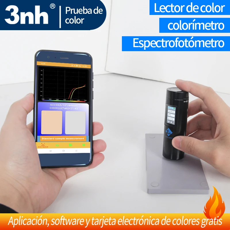 Lector-de-Color-equipo-de-color-metro-preciso-espectrofotometro-port ...