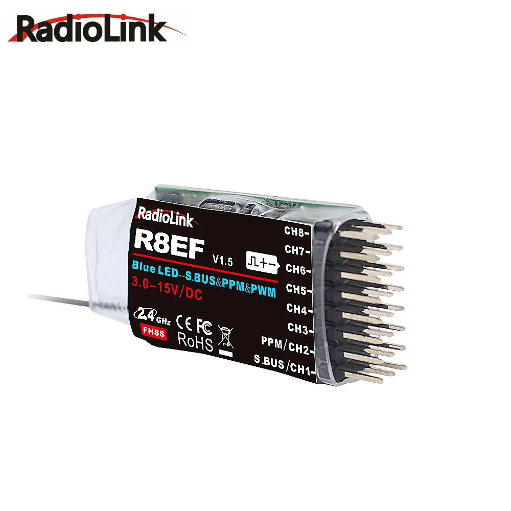 Radiolink-R8EF-2-4Ghz-8-Channels-RC-Receiver-Support-S-Bus-PPM-PWM ...
