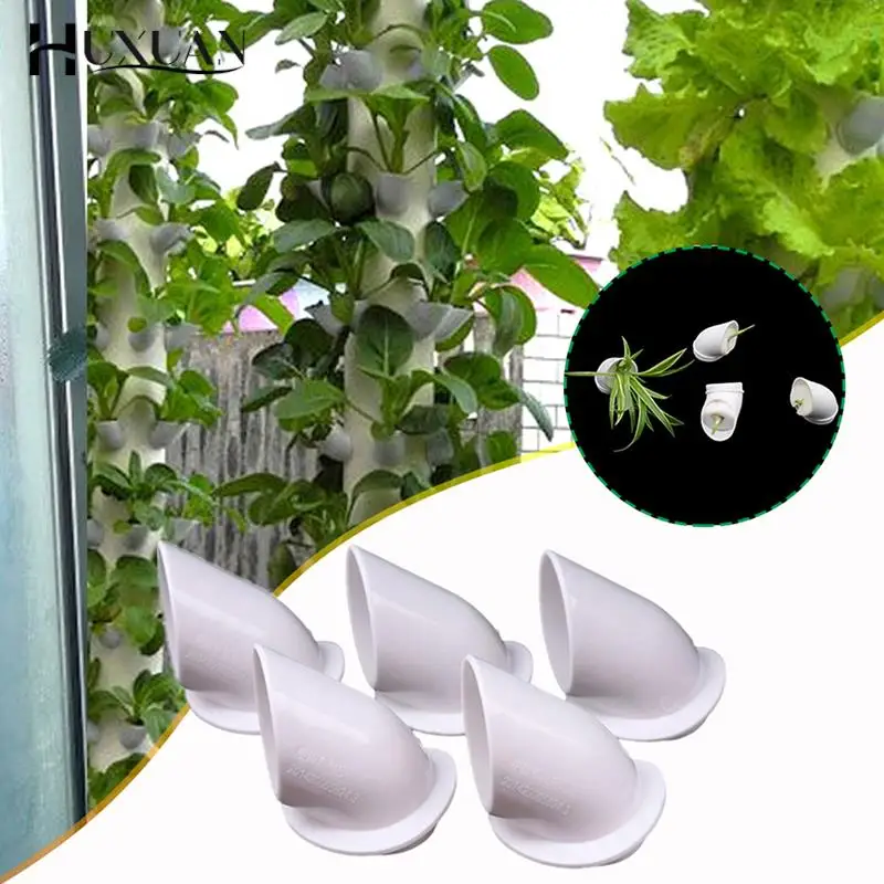 5Pcs DIY Hydroponic colonization cups Flower Container Plant Grow Pot ...