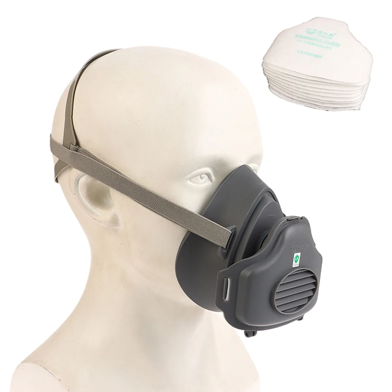 1-Set-Dust-Proof-Full-Face-Gas-Mask-Formaldehyde-Protection-3700-Type ...