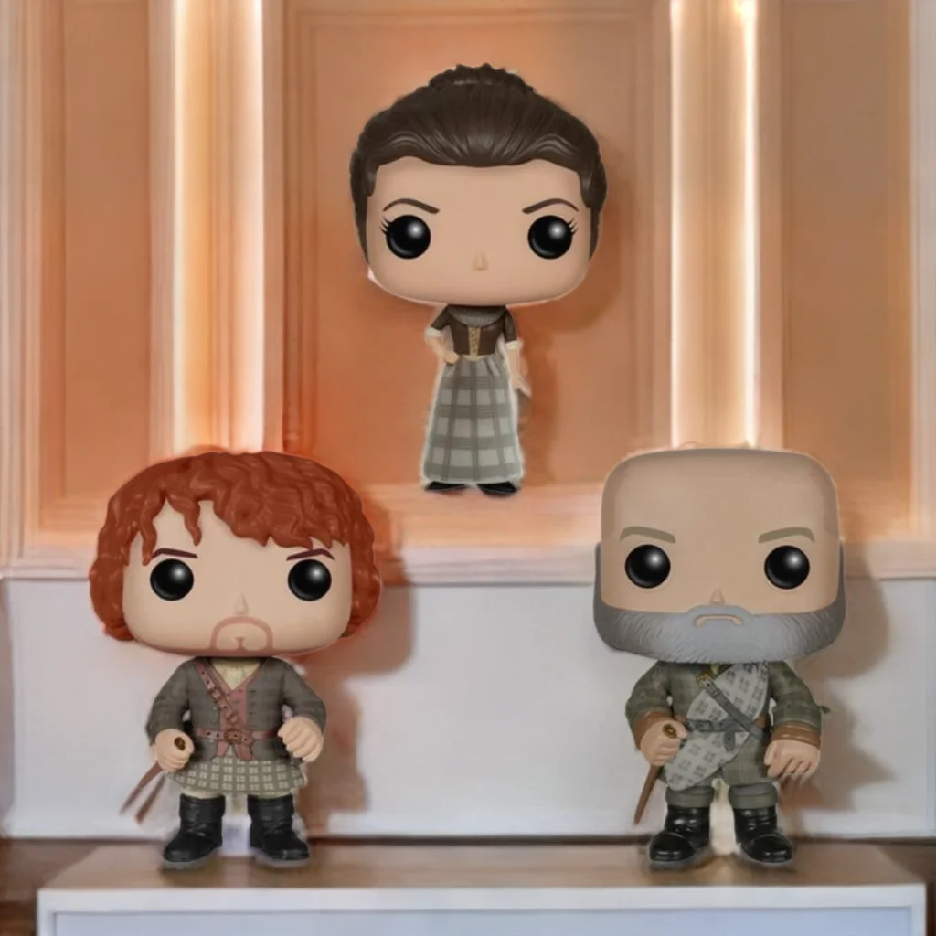OutLander-Jamie-Fraser-251-Claire-Randall-250-Dougal-MacKenzie-252 ...