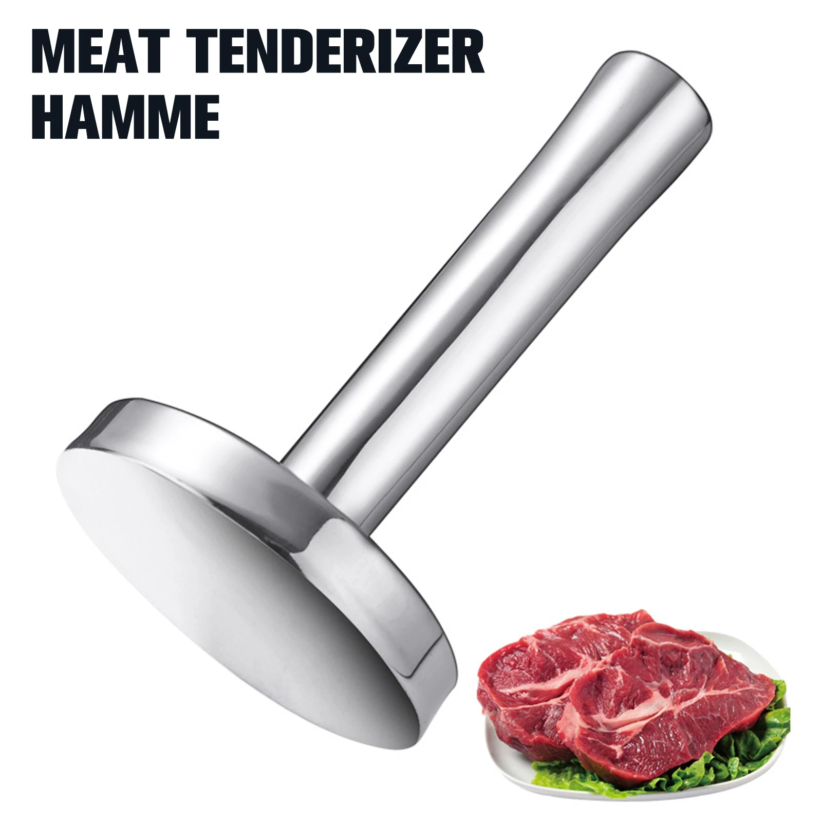 Meat-Pounder-Flattener-Food-Grade-Stainless-Steel-Kitchen-Meat-Mallet ...