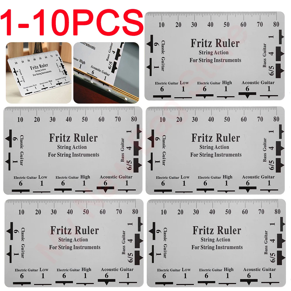 Guitar-Measuring-Scale-Ruler-Double-sided-Guitar-Fingerboard-Measuring ...