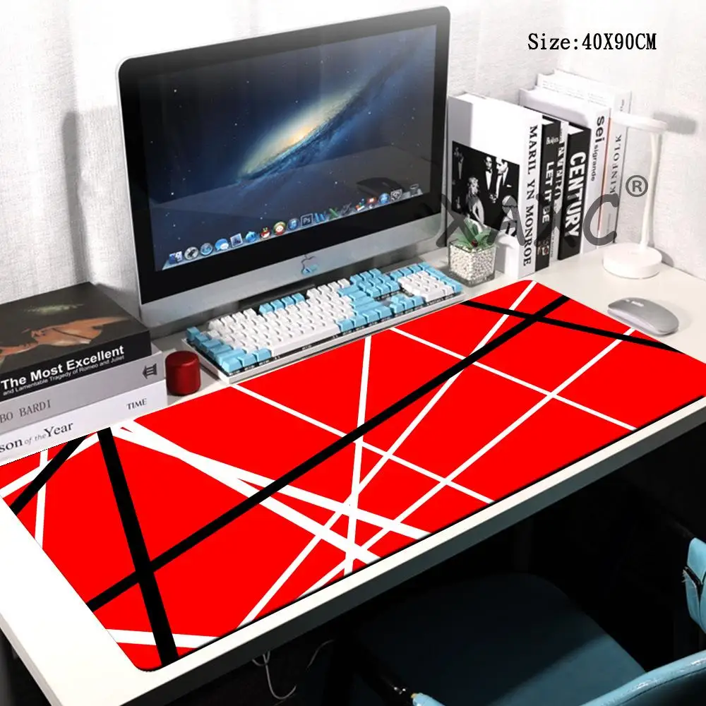 Eddie Van Halen Graphic Guitar Gaming Mouse Pad PC Gamer Keyboard ...