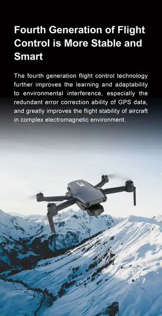Hubsan MINI PRO REFINED GPS DRONE 4K Profesional 13KM 3-Axis Gimbal ...