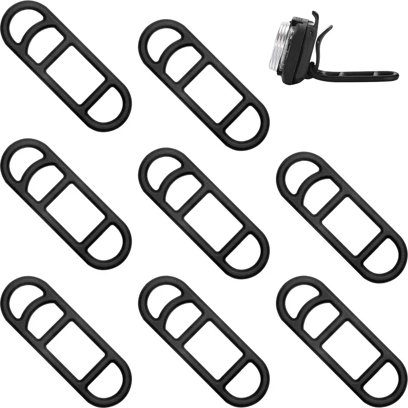 2/5/10pcs Front Light Torch Elastic Band for Road Bike Cycling ...