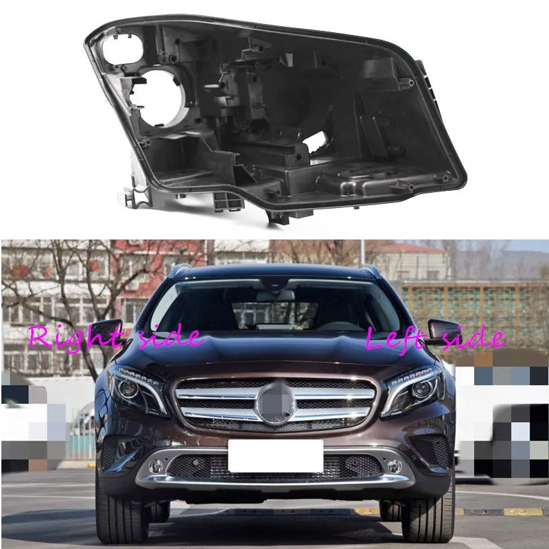 Headlight Base For Benz W156 GLA 2015 2016 Headlamp House Car Rear Base ...