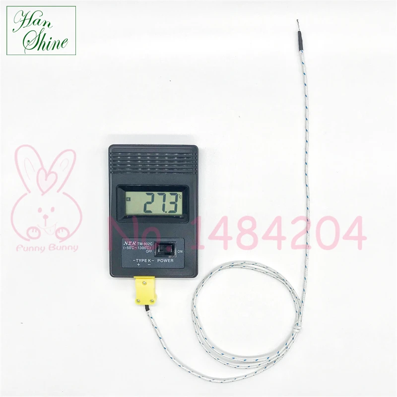 TM 902C Handheld Digital Thermometer Temperatre Meter with Type K ...