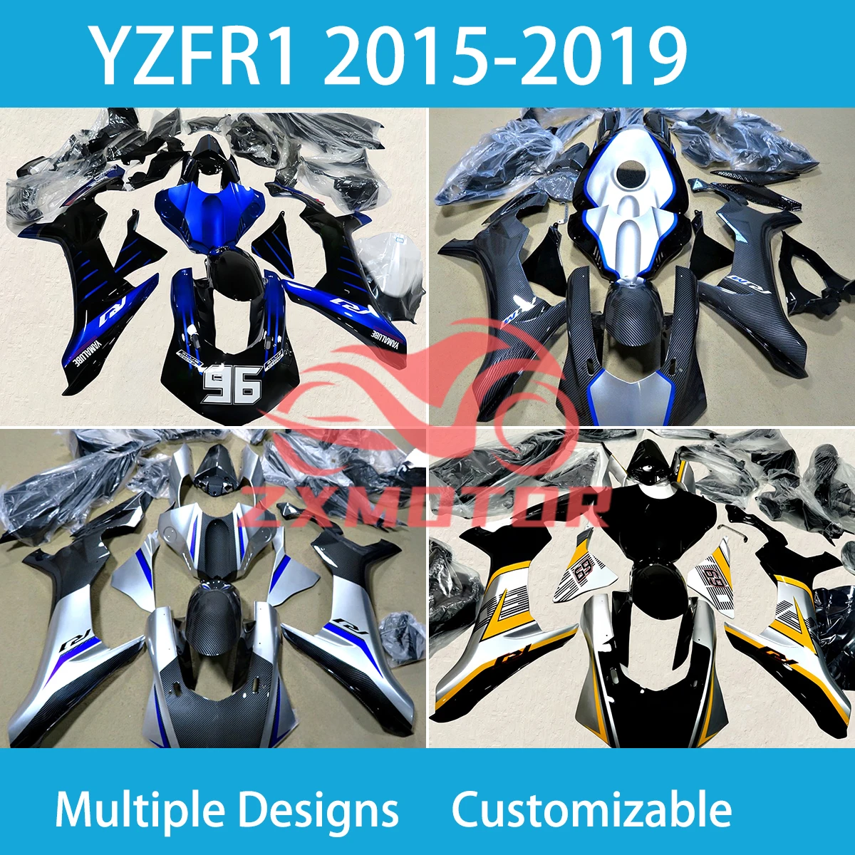 For-YAMAHA-YZF-R1-2015-2016-2017-2018-2019-Body-Parts-Fairings-YZFR1 ...