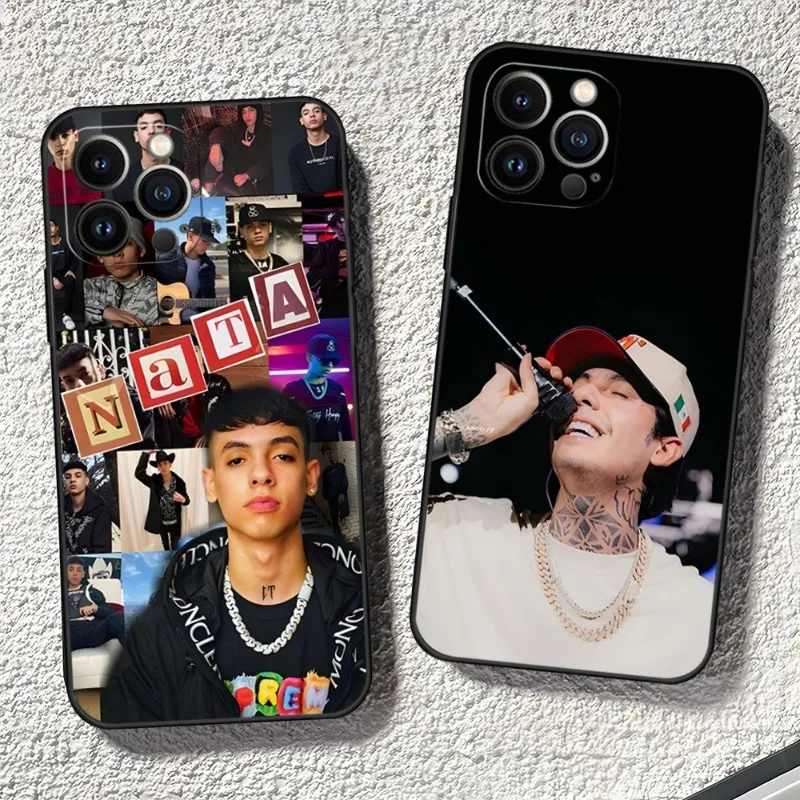Funda-de-tel-fono-Raper-Natanael-Cano-para-Iphone-carcasa-trasera-de ...