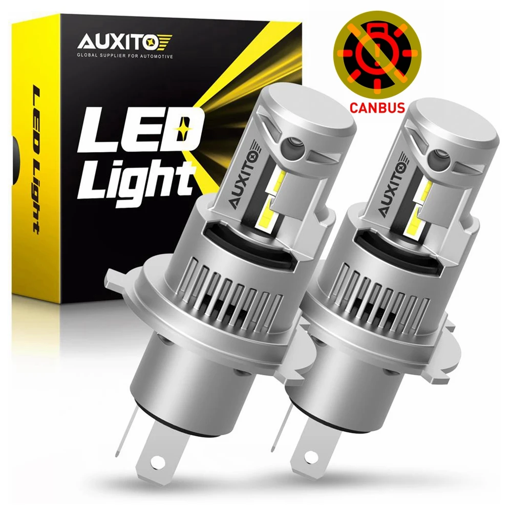 AUXITO-2Pcs-Canbus-LED-H4-9003-HB2-Headlight-Bulb-High-Low-Beam-20000LM ...