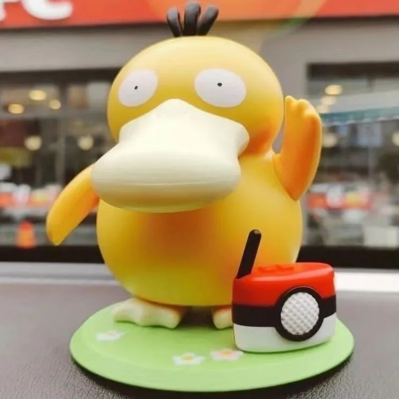 Pokemon-Psyduck-Dancing-Swing-Sounding-Toy-equipaje-port-til-Diy-caja ...