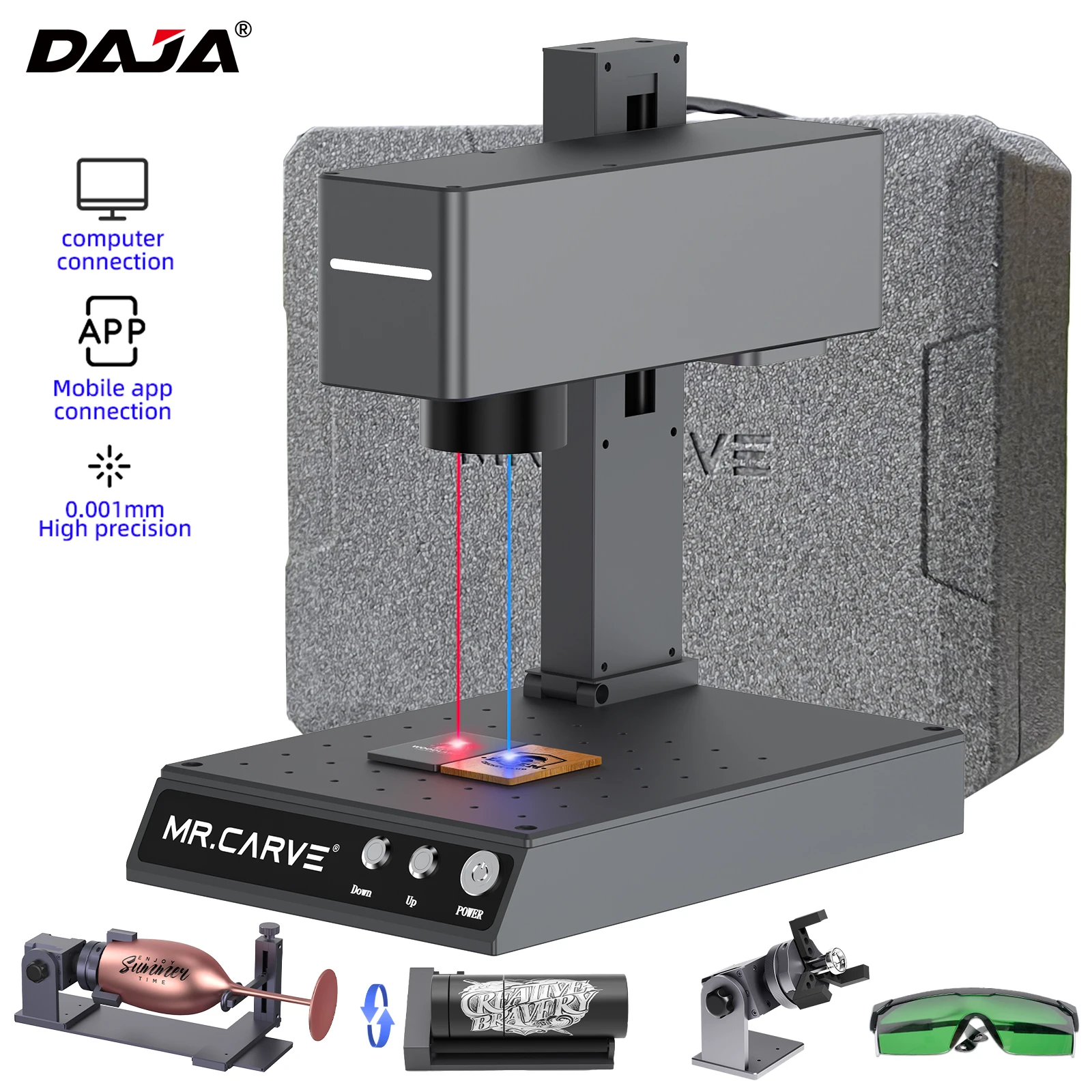 DAJA-M4-PRO-Fiber-Marking-Machine-Portable-Dual-Laser-Engraver-for-All ...
