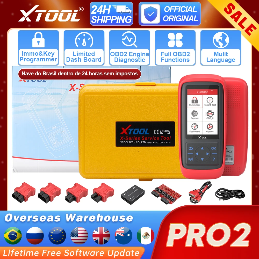 XTOOL-X100-Pro2-Auto-Key-Programmer-IMMO-Car-Diagnostic-Tools-OBD2 ...