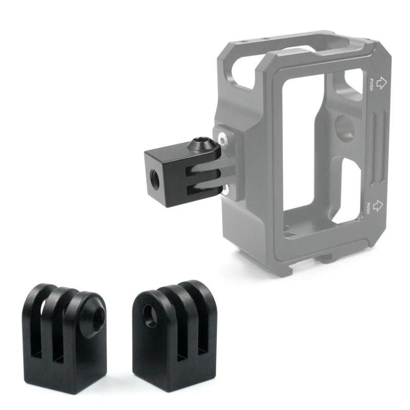 For-GoPro-Hero-12-Mini-Adapter-1-4-Screw-Hole-Adjustable-Angle-Extended ...