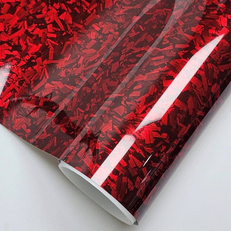 18M-1-52M-Car-Stickers-High-Glossy-Carbon-Fiber-Forged-Vinyl-Wrap ...