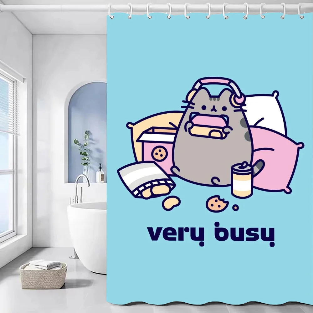 Bath-Curtain-for-Shower-Curtains-for-Bathroom-P-pusheen-Bathroom ...