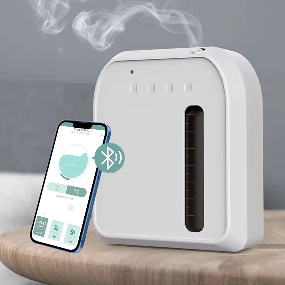 800ML-Smart-Home-Essential-Oil-Diffuser-Bluetooth-Control-Electric ...