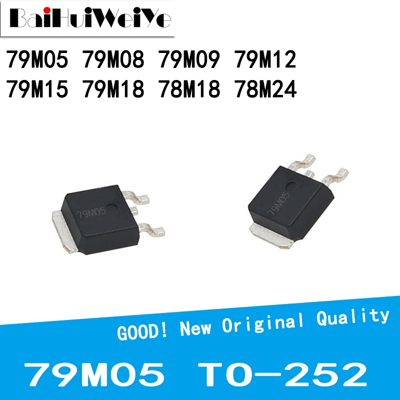 10PCS-LOT-79M05-79M08-79M09-79M12-79M15-79M18-78M18-78M24-TO252-Three ...