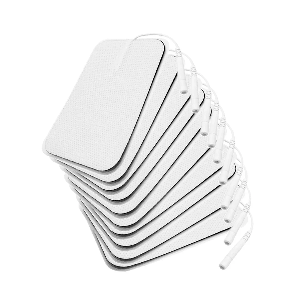 Reusable-Tens-Electrode-Pads-EMS-Nerve-Muscle-Stimulator-Self-Adhesive ...