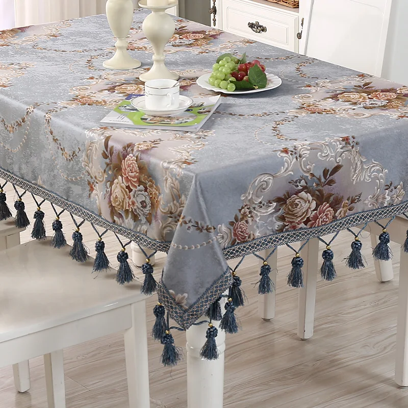 Luxury-and-High-end-Chinese-Coffee-Table-Mat-Rectangular-Tablecloth ...