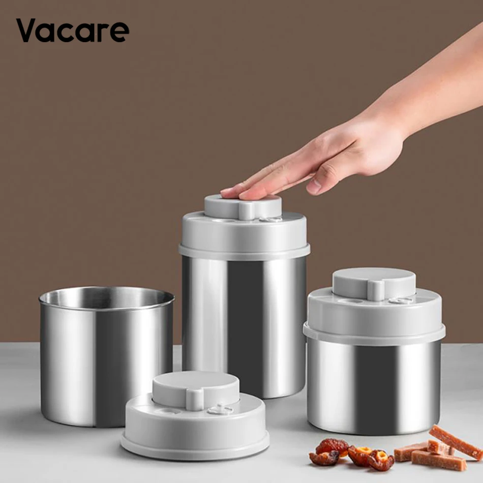Vacare Thermal Lunch Box Food Container Coffee Bean Canister Vacuum ...
