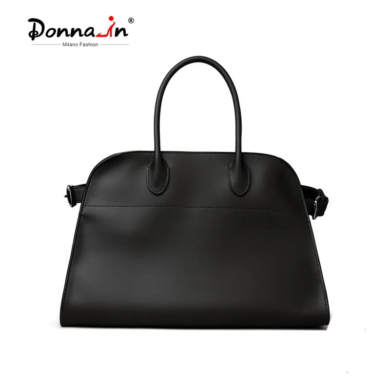 Donna-in-First-Layer-Cowhide-Handbag-Genuine-Leather-Women-Commute ...