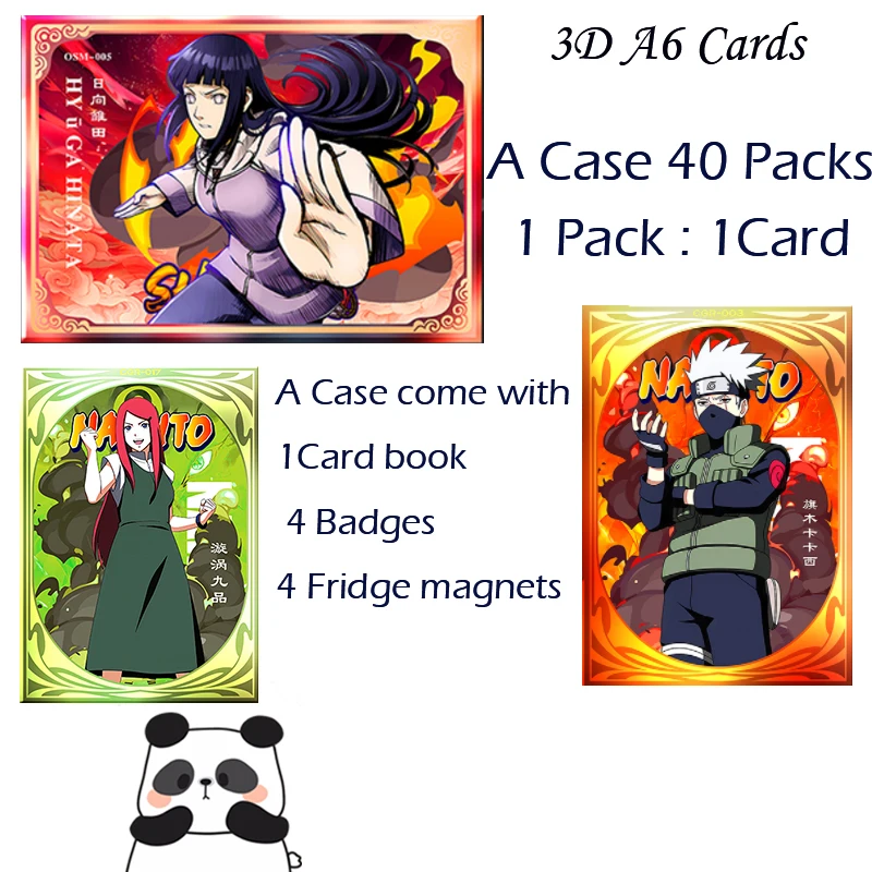 Newset-3D-A6-Naruto-Card-Spark-Creative-Hobby-Collectible-Cards-Toy ...