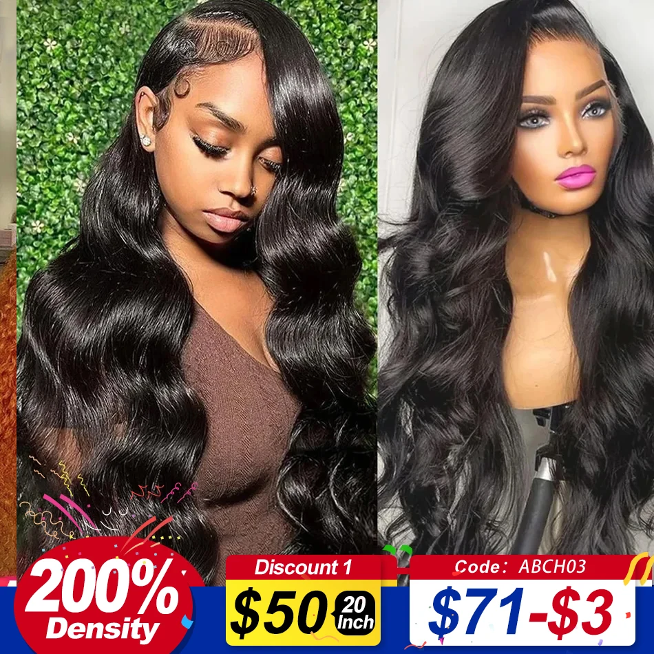 Medium-200-Density-13x6-Body-Wave-Lace-Frontal-Human-Hair-Wig-HD ...