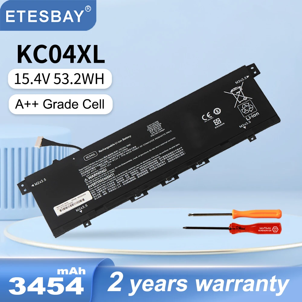 ETESBAY-KC04XL-HSTNN-DB8P-Battery-For-HP-ENVY-x360-Convertible-PC-13-13 ...
