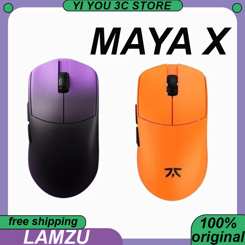 LAMZU-MAYA-X-Wireless-8K-Dual-Mode-Mouse-Lightweight-PAW3950 ...